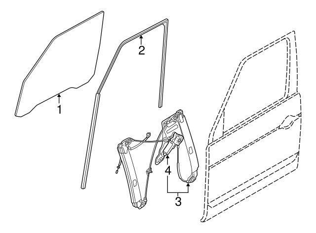 CUH500230 Стеклоподъемник Jaguar Land Rover | Запчасти на DRIVE2