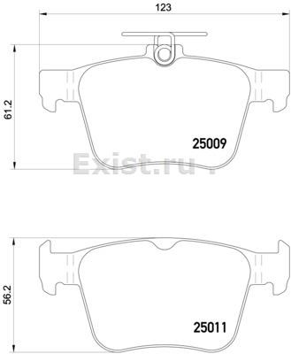 Тормозные колодки OCTAVIA A8 — DRIVE2
