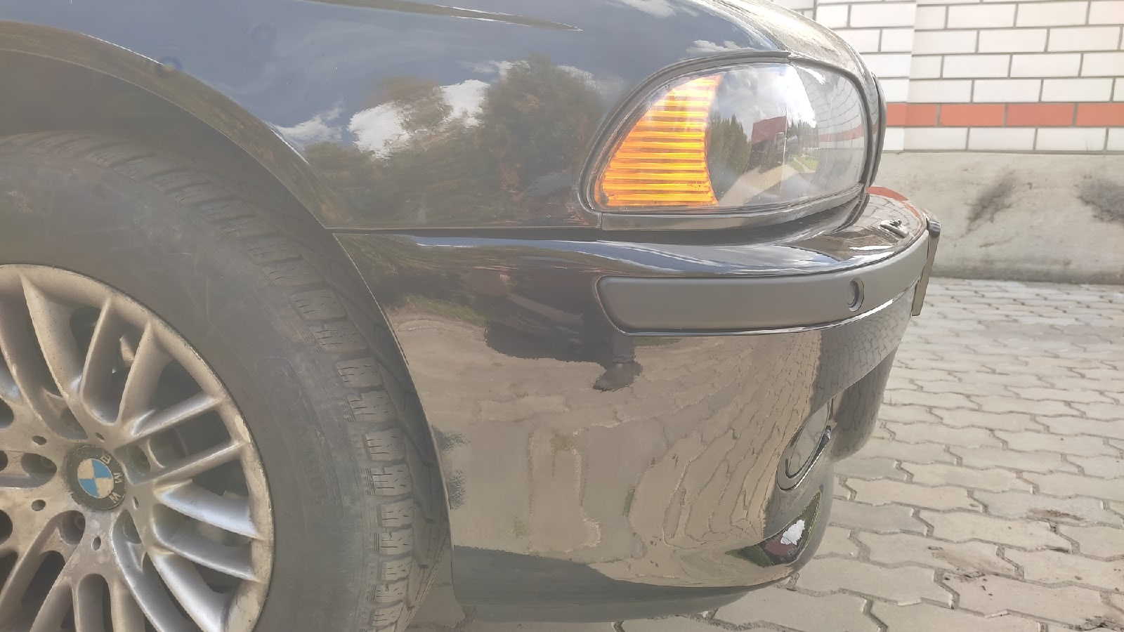 Передний М бампер — BMW 5 series (E39), 2,5 л, 2001 года | своими ...