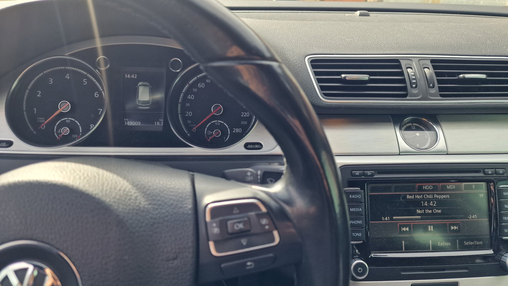 [Retrofit] CC analog clock — Volkswagen Passat Variant (B7), 2 л, 2011 ...