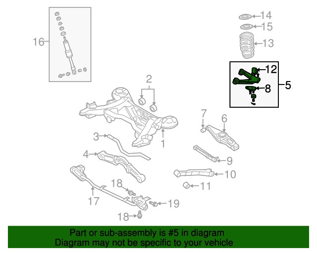 MR508131 Шаровая опора Mitsubishi | Запчасти на DRIVE2