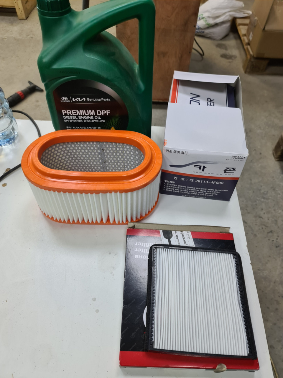 281134F000 Фильтрующий элемент воздушного фильтра двигателя KIA HYUNDAI ...