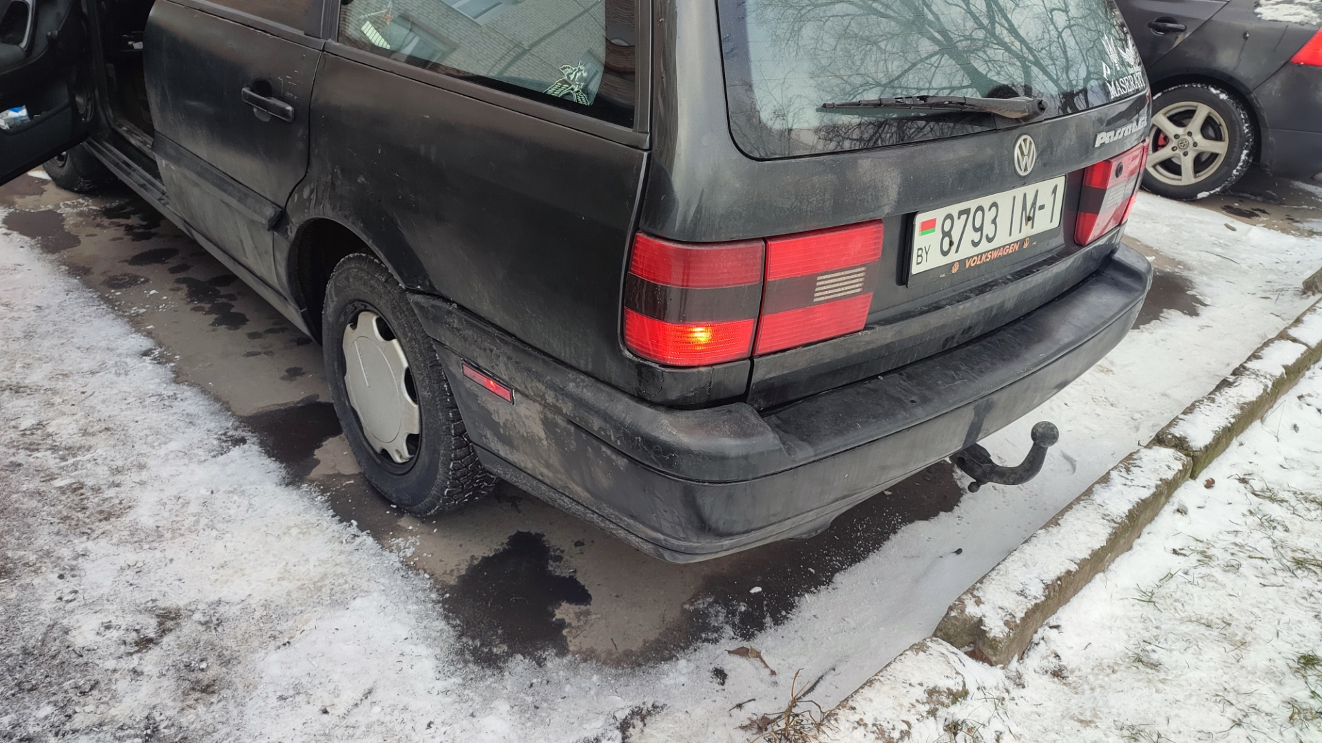 USA габариты по деревенски часть 2 — Volkswagen Passat B4, 2 л, 1994 ...