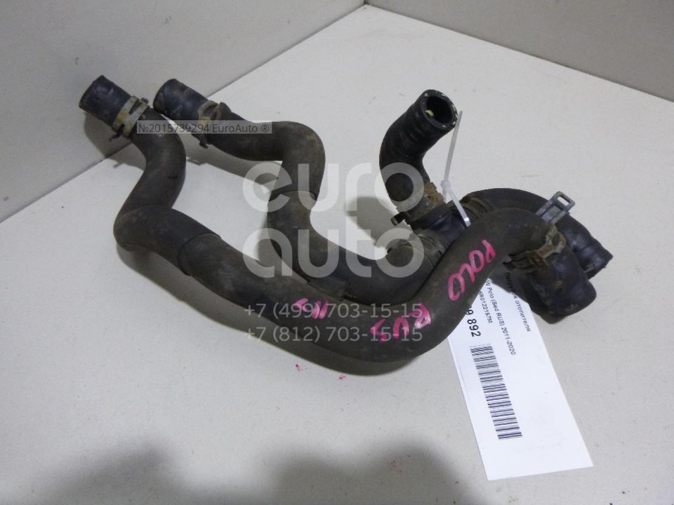 6R0122157M Шланг системы охлаждения VAG | Запчасти на DRIVE2