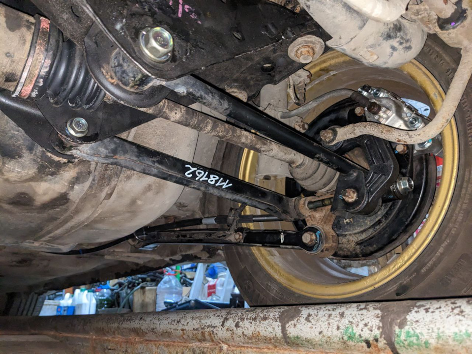 Плановые замены 4. Установка 2pot от Impreza GDA на Subaru Legacy BD ...