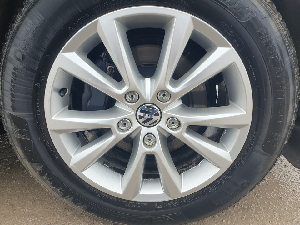 Переобулся на летнюю резину (и не только) — Volkswagen Touareg (2G), 3 ...