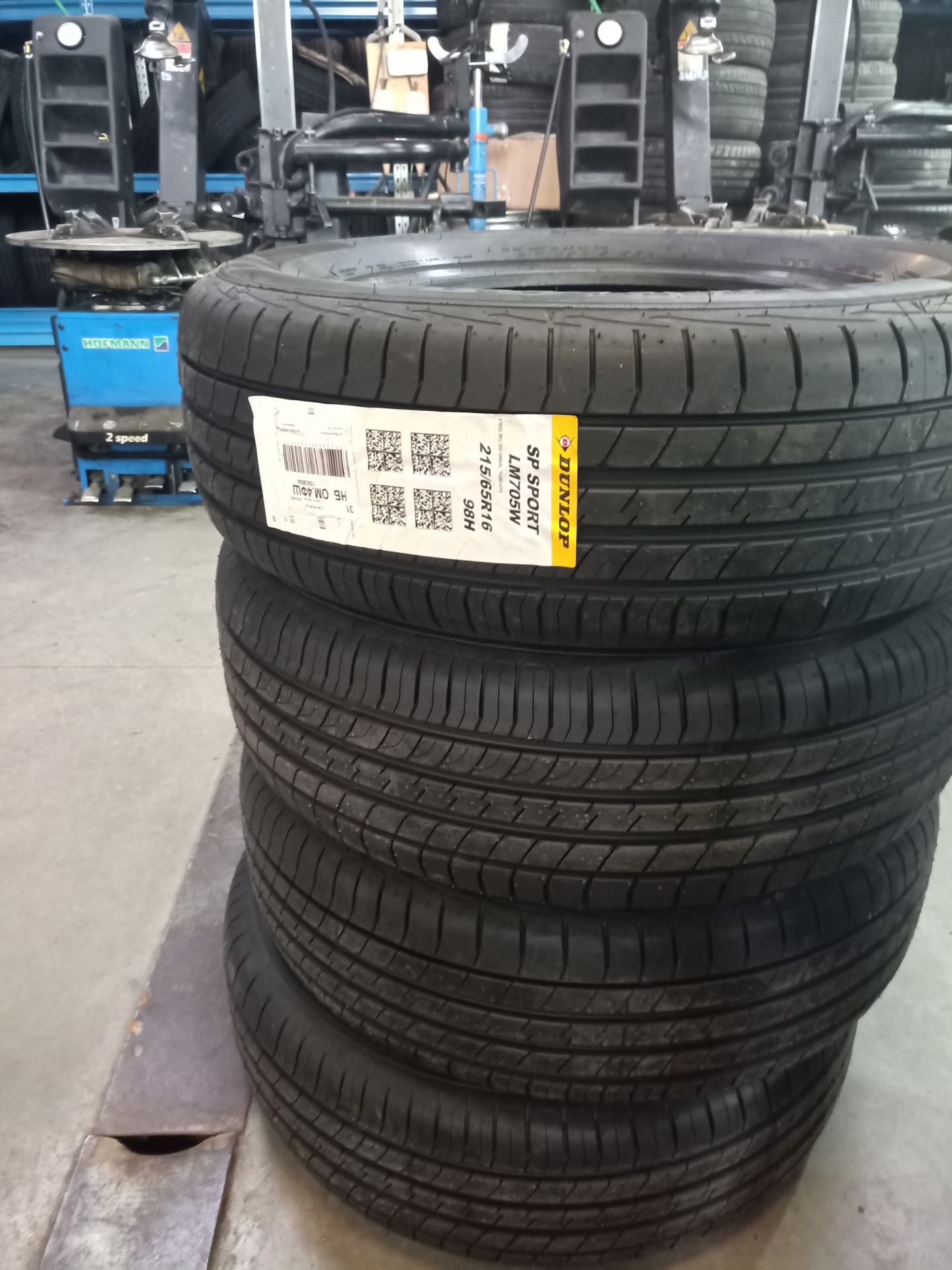Dunlop SP SPORT LM705W — Subaru Forester (SG), 2 л, 2004 года | шины ...
