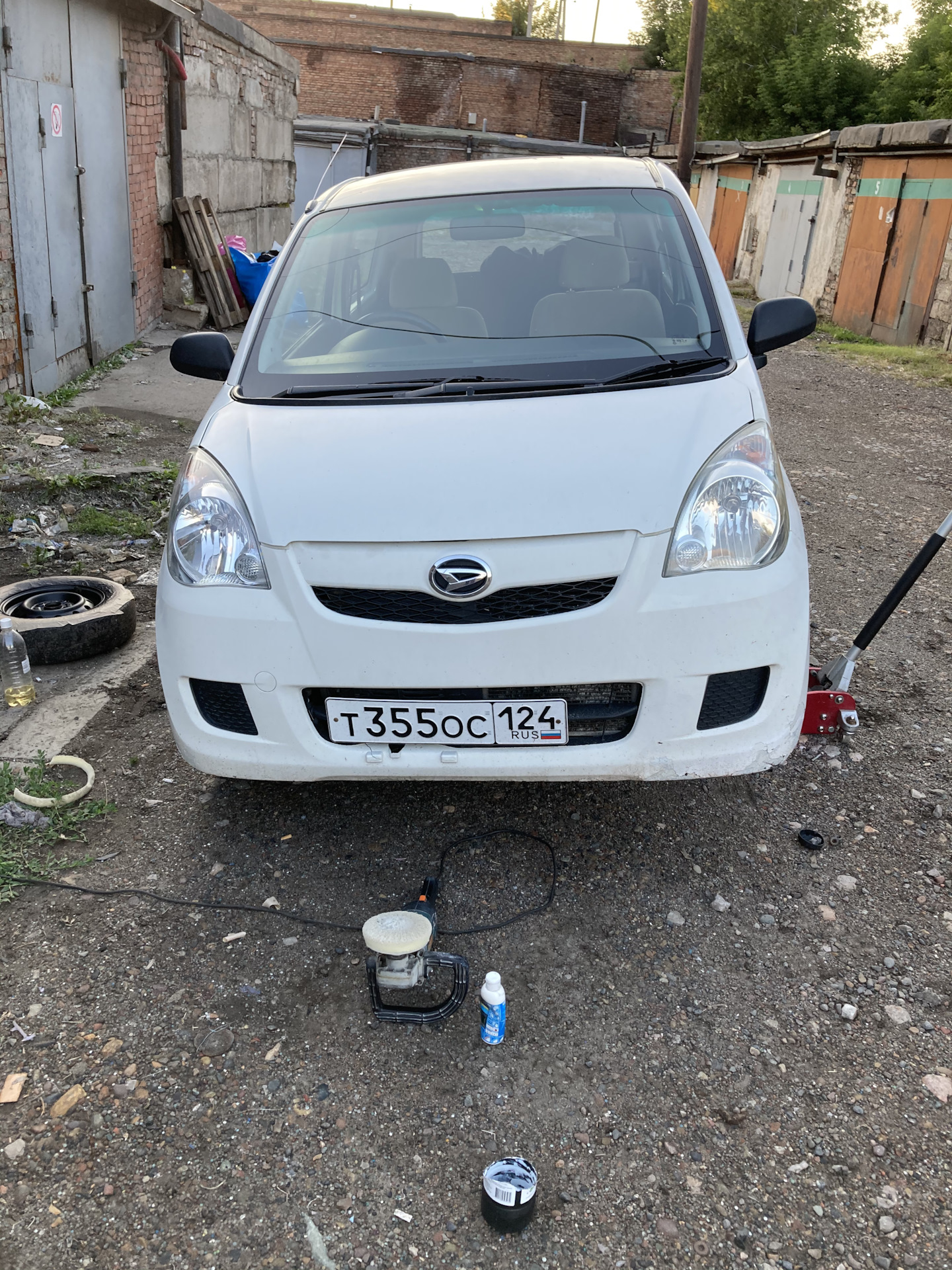 Занижение — Daihatsu Mira (L275/L285), 0,7 л, 2010 года | тюнинг | DRIVE2