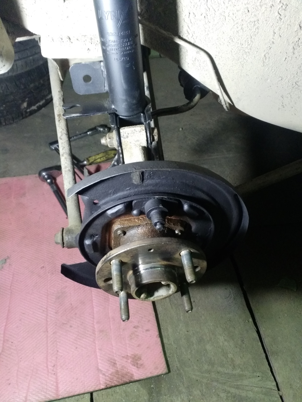 Тормоза ч.3. Задние диски :) — Chevrolet Lacetti 5D, 1,4 л, 2005 года ...