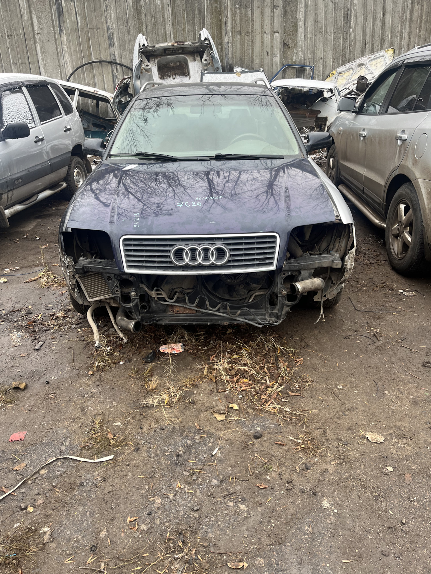 Вот и Новый год 🎄 — Audi A6 Avant (C5), 2,5 л, 2002 года | кузовной ремонт | DRIVE2