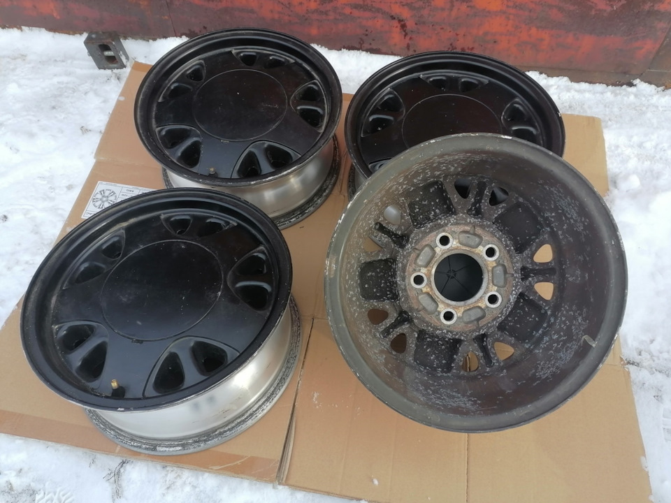 Штампованные диски GM 6,5Jx15 ET5 5x127 на Chevrolet Astro II ...