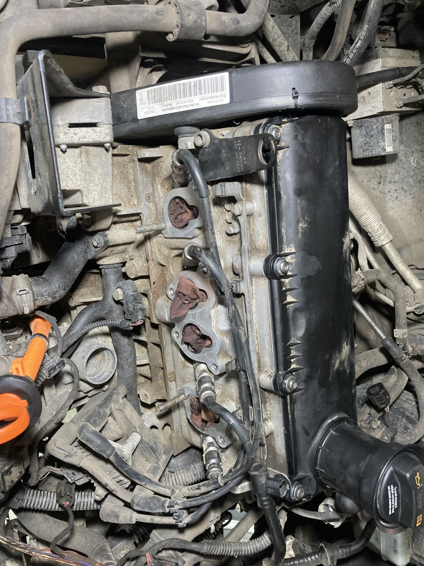 Небольшое ТО BSE Passat b6 #2 — Volkswagen Passat B6, 1,6 л, 2009 года ...