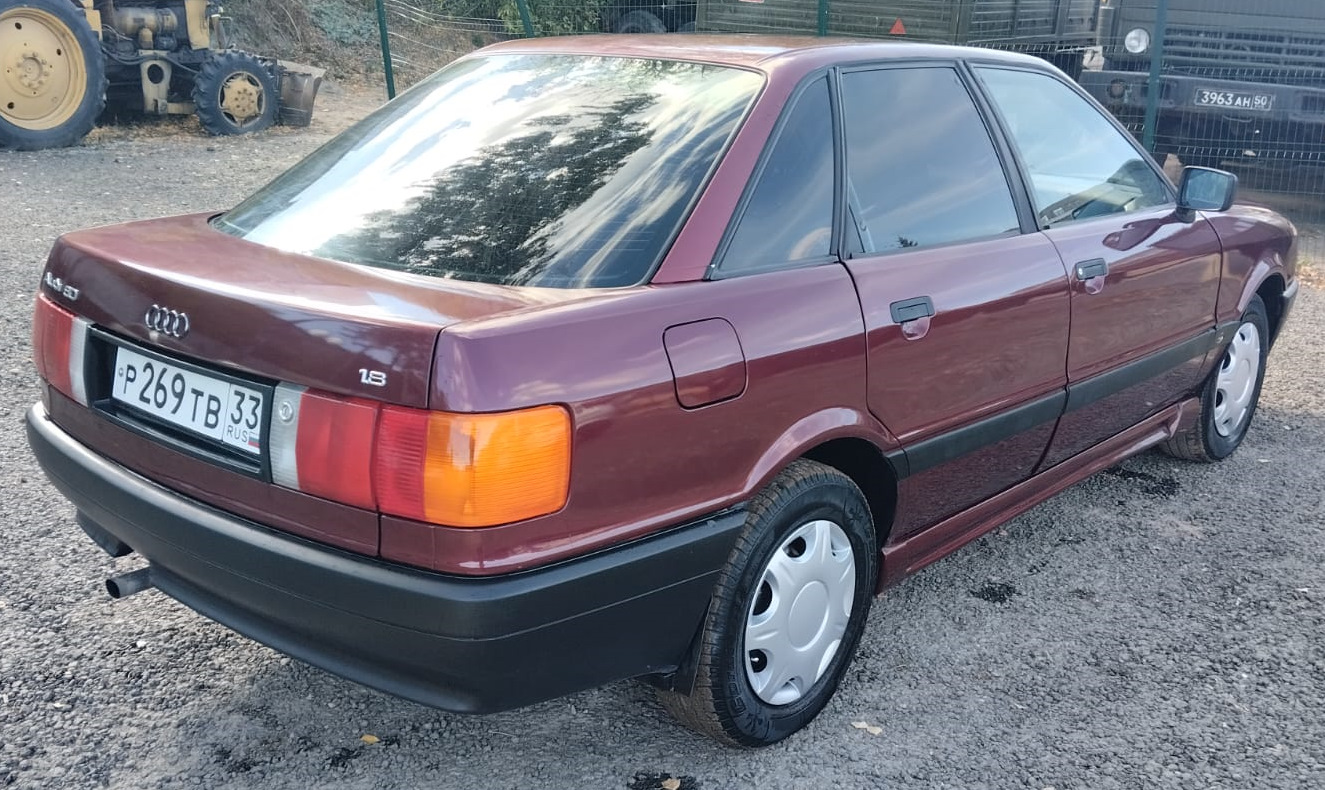 Дошли руки до внешнего вида. — Audi 80 (B3), 1,8 л, 1989 года | своими руками | DRIVE2