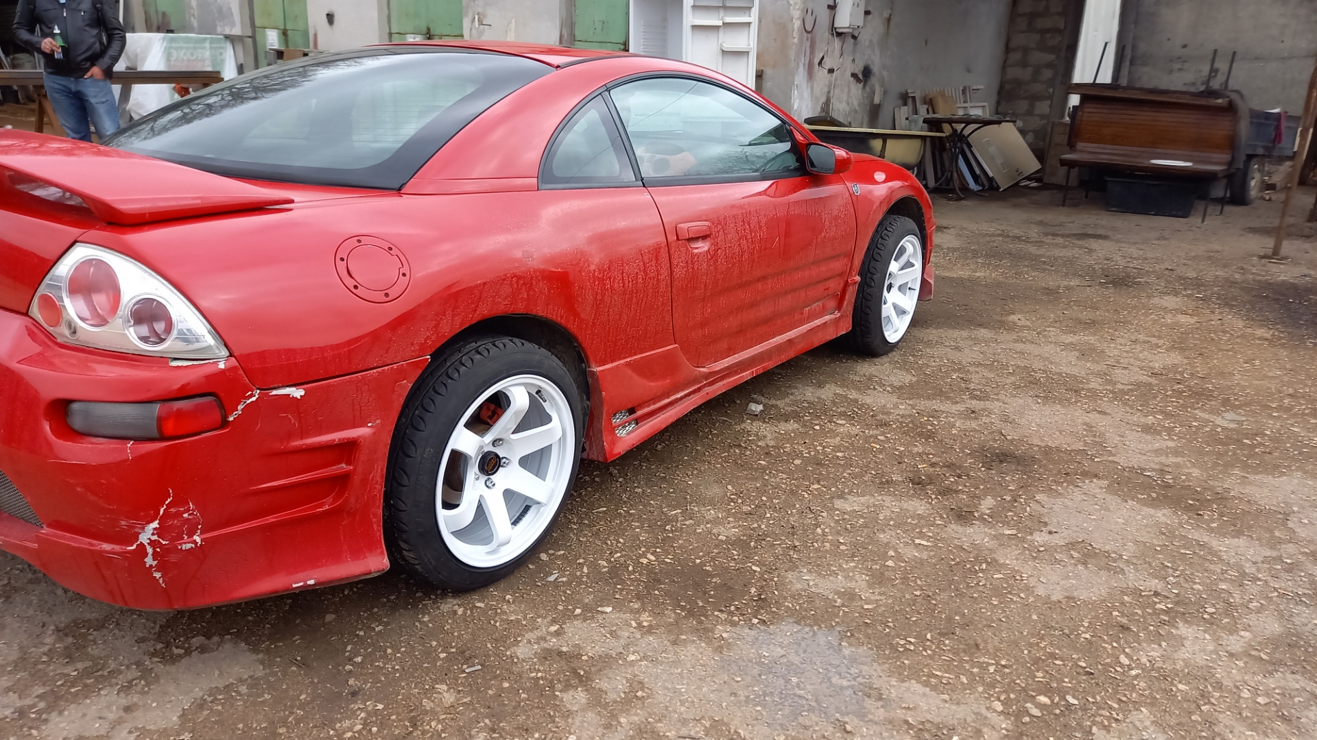 Шины и диски — Mitsubishi Eclipse (3G), 2,4 л, 2003 года | колёсные ...