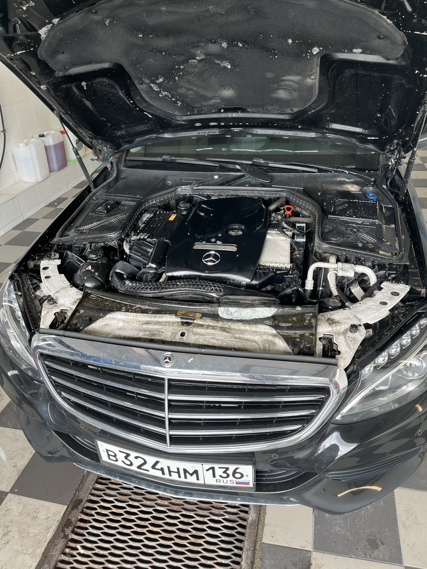 То после покупки — Mercedes-Benz C-Class (W205), 1,6 л, 2015 года | плановое ТО | DRIVE2