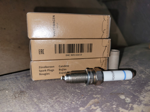 04C905616D Свеча зажигания VAG | Запчасти на DRIVE2