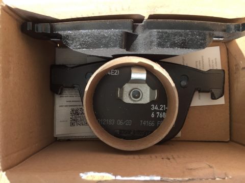 34216768471 Колодки тормозные задние BMW | Запчасти на DRIVE2