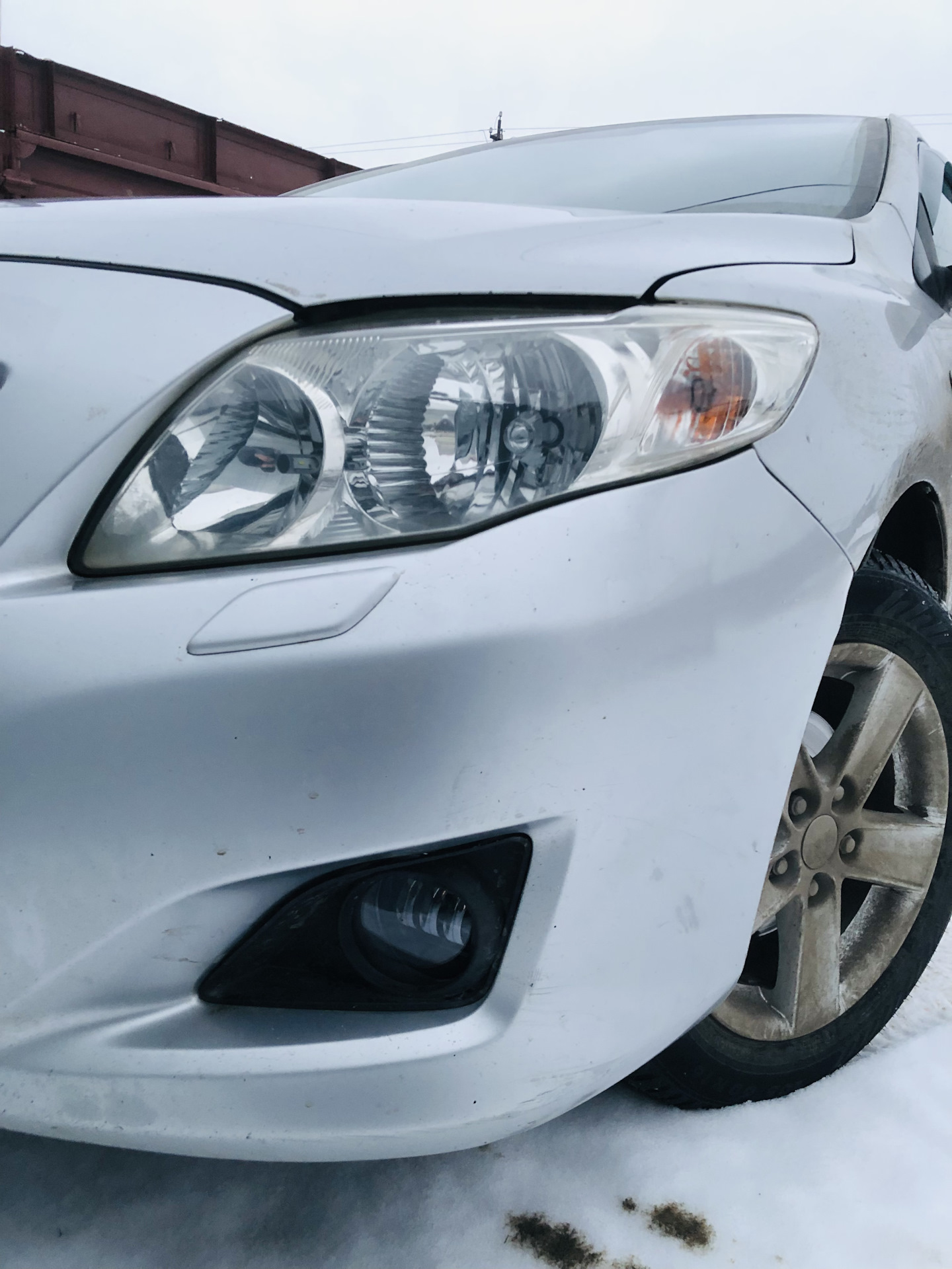 ПТФ Sal-man — Toyota Corolla (140/150), 1,6 л, 2008 года | стайлинг ...