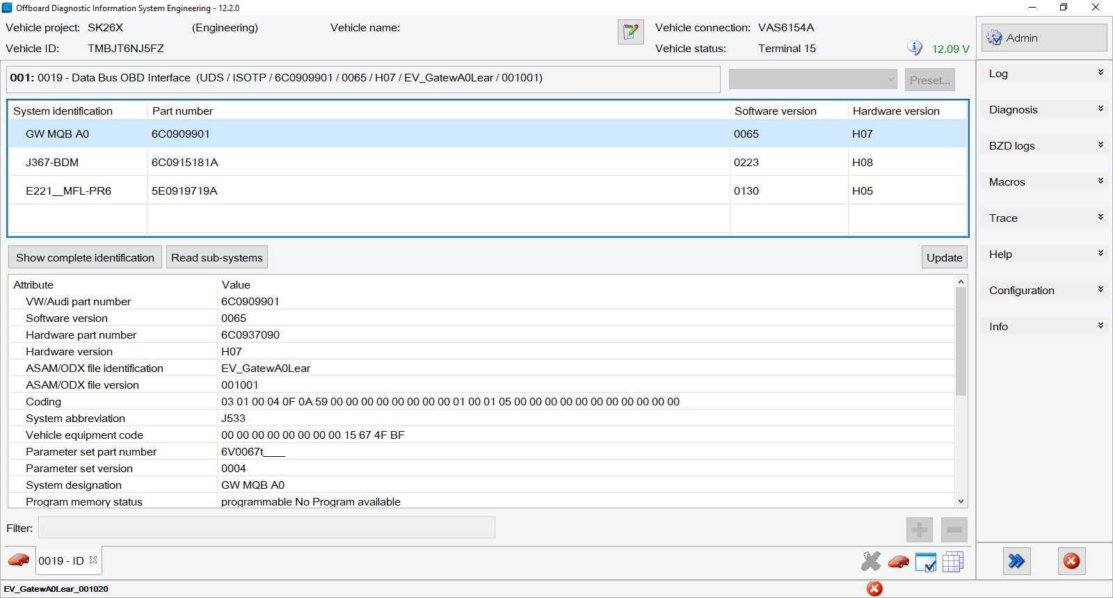 Обновление прошивки BCM 6C0937090 с 6C0937090B на 6C0937090E — Skoda ...