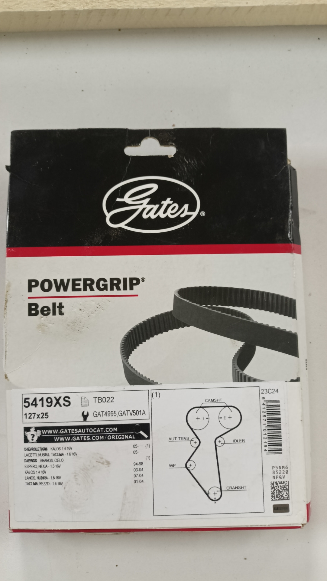 Замена ремня ГРМ и шестерни коленвала. — Chevrolet Cruze (1G), 1,6 л ...