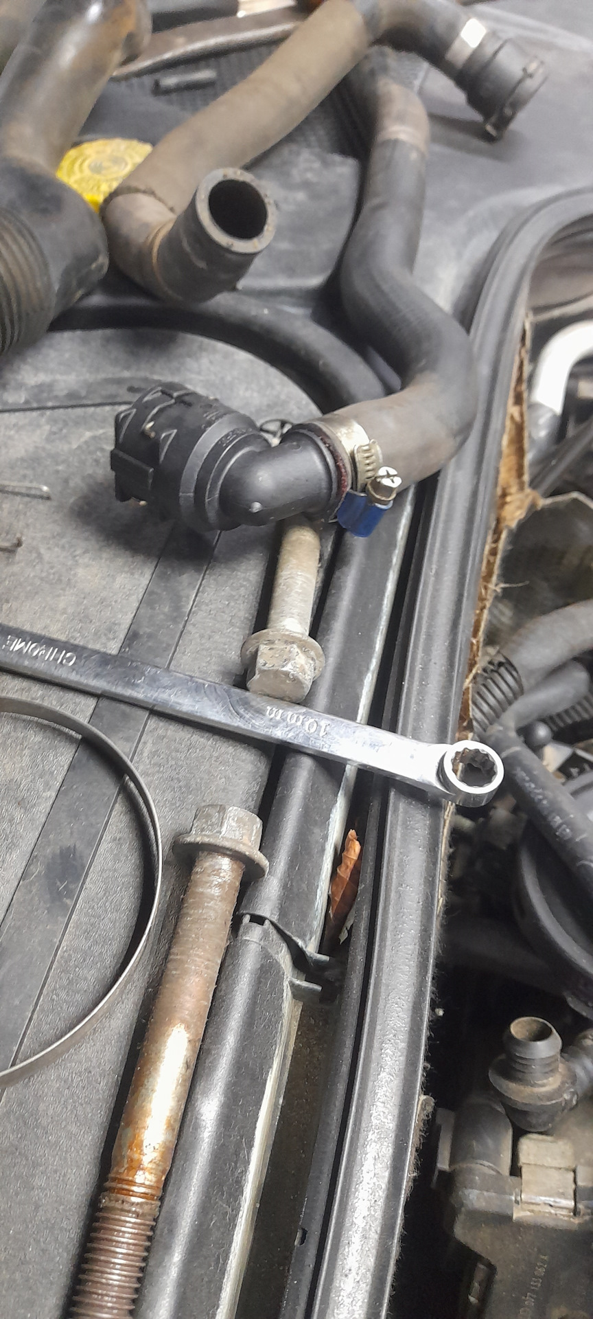 Замена гидротрансформатора. — Audi A8 (D3), 4,2 л, 2005 года | визит на ...