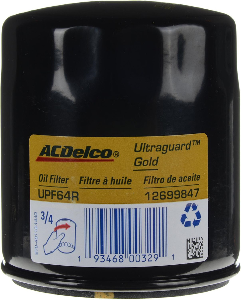 12699847 Ultraguard Engine Oil Filter GM | Запчасти на DRIVE2