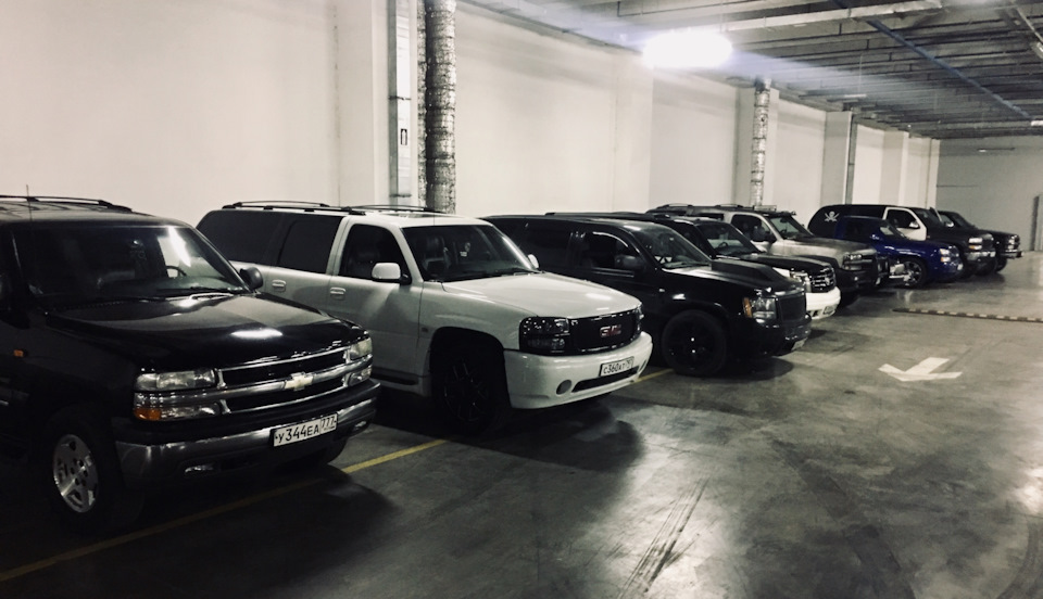 Chevy Trucks Moscow Team, Brothers — GMC Yukon (GMT800), 6 л, 2004 года ...