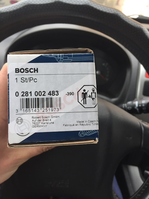 0281002483 Редукционный клапан BOSCH | Запчасти на DRIVE2