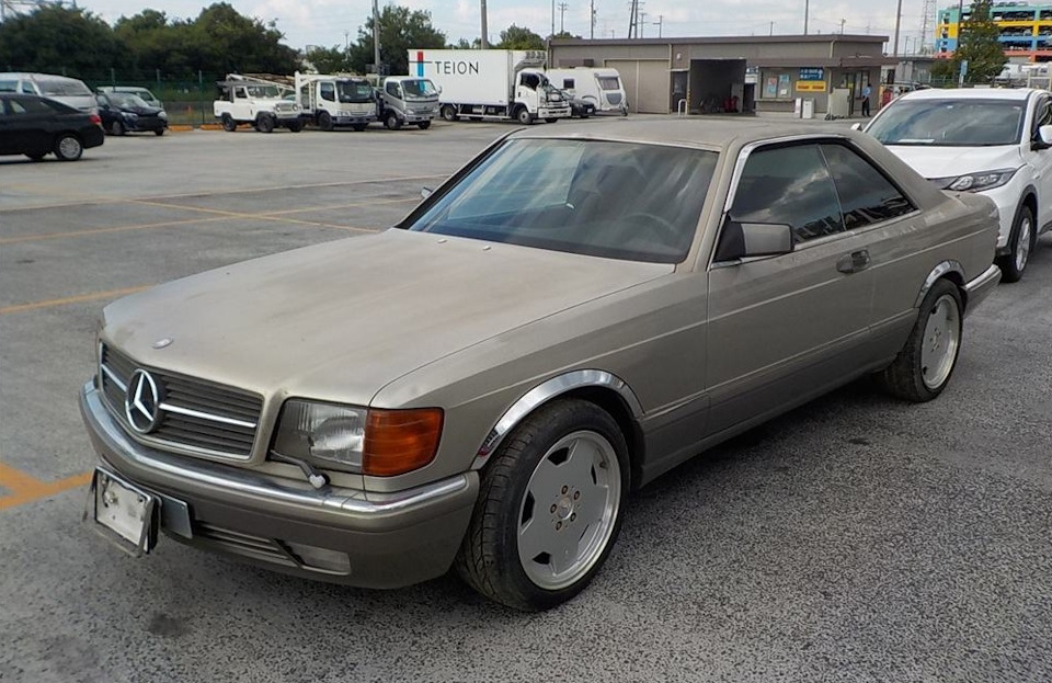 В РАЗБОР на Mercedes-Benz W126 SEC560 — AMG Japan Trade на DRIVE2