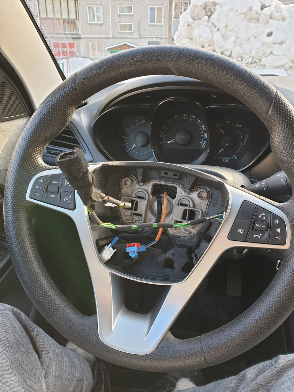 Мультируль, комплектация Comfort, Лада веста 2016 — Lada Vesta (1G), 1 ...