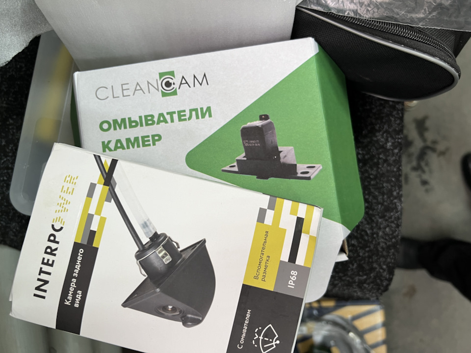 омывайка задней камеры — Mitsubishi Pajero (4G), 3,2 л, 2007 года ...