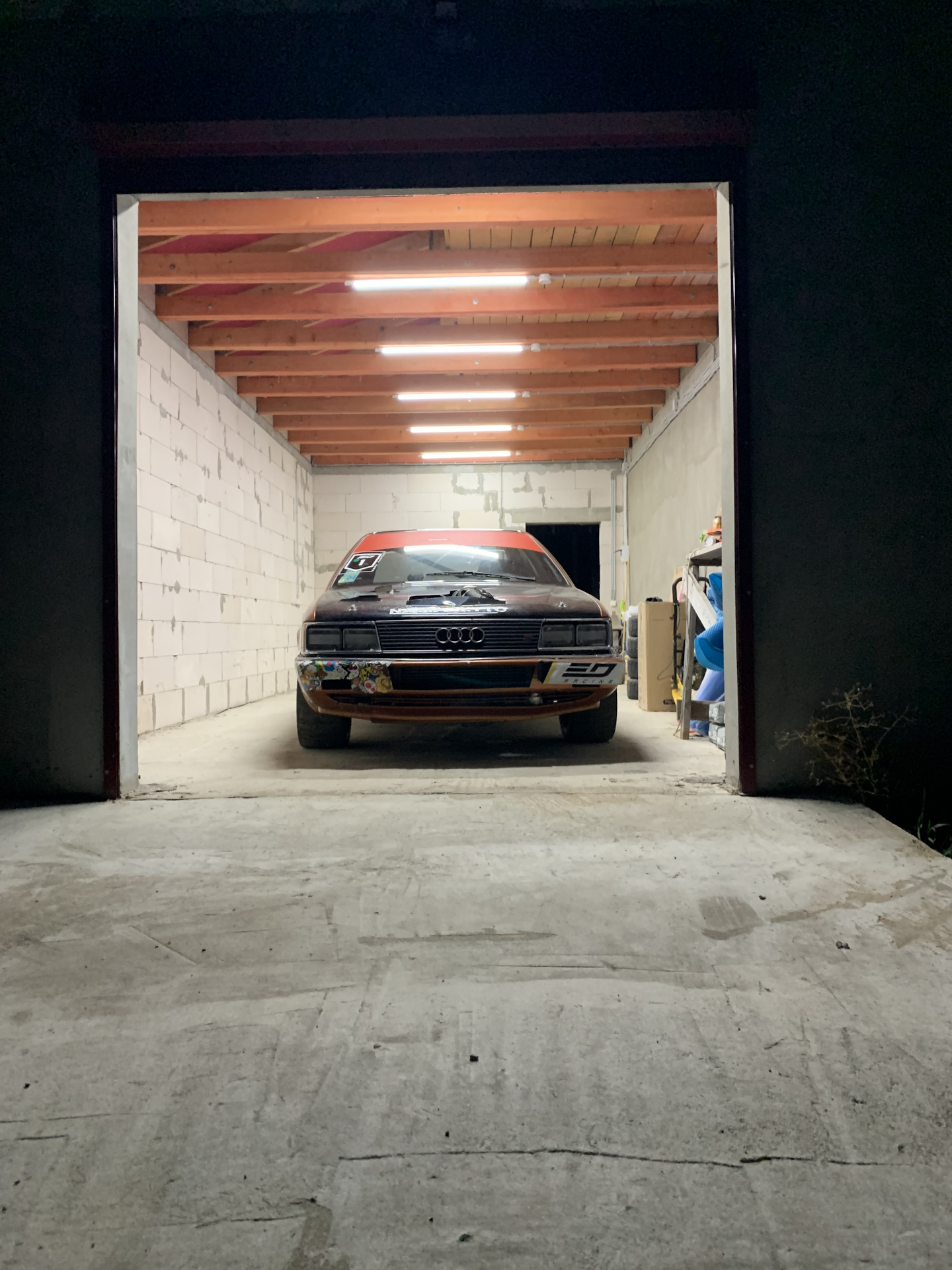 Лупануть или нет? — Audi 200 (C3), 2,5 л, 1990 года | фотография | DRIVE2