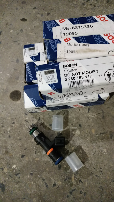 0280158117 Форсунка бензиновая BOSCH | Запчасти на DRIVE2