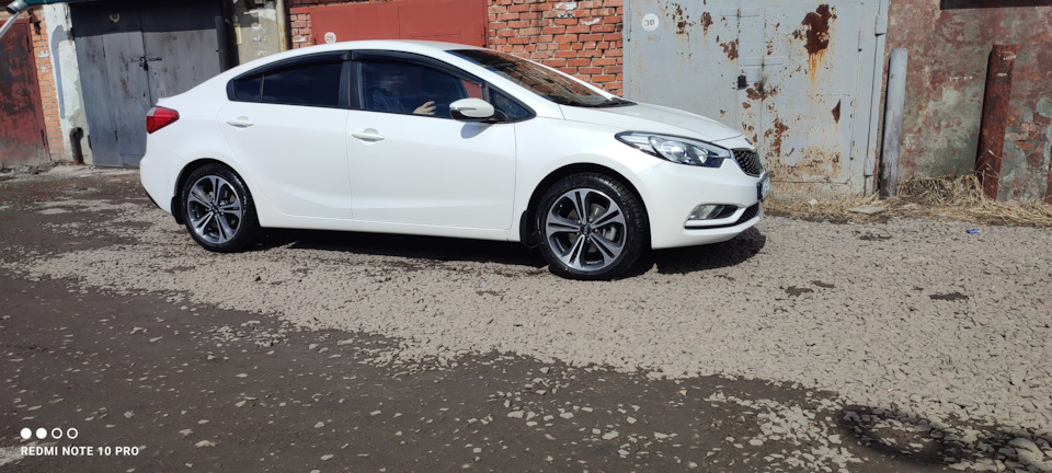 Диски R17 — KIA Cerato (3G), 2 л, 2015 года | колёсные диски | DRIVE2