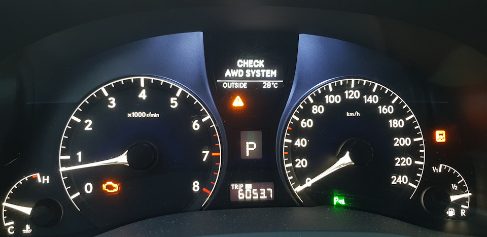 СHECK AWD SYSTEM ошибка P0031, bank1(вторая часть) — Lexus RX (3G), 3,5 ...