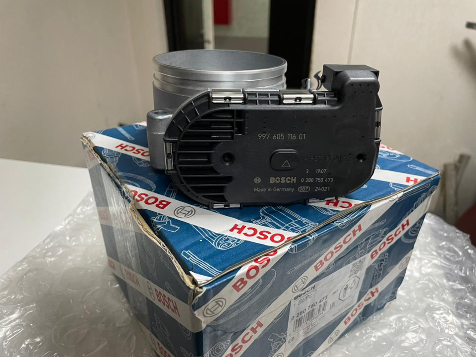 99760511601 Дроссельная заслонка электрическая Porsche Cayenne 2010 VAG ...