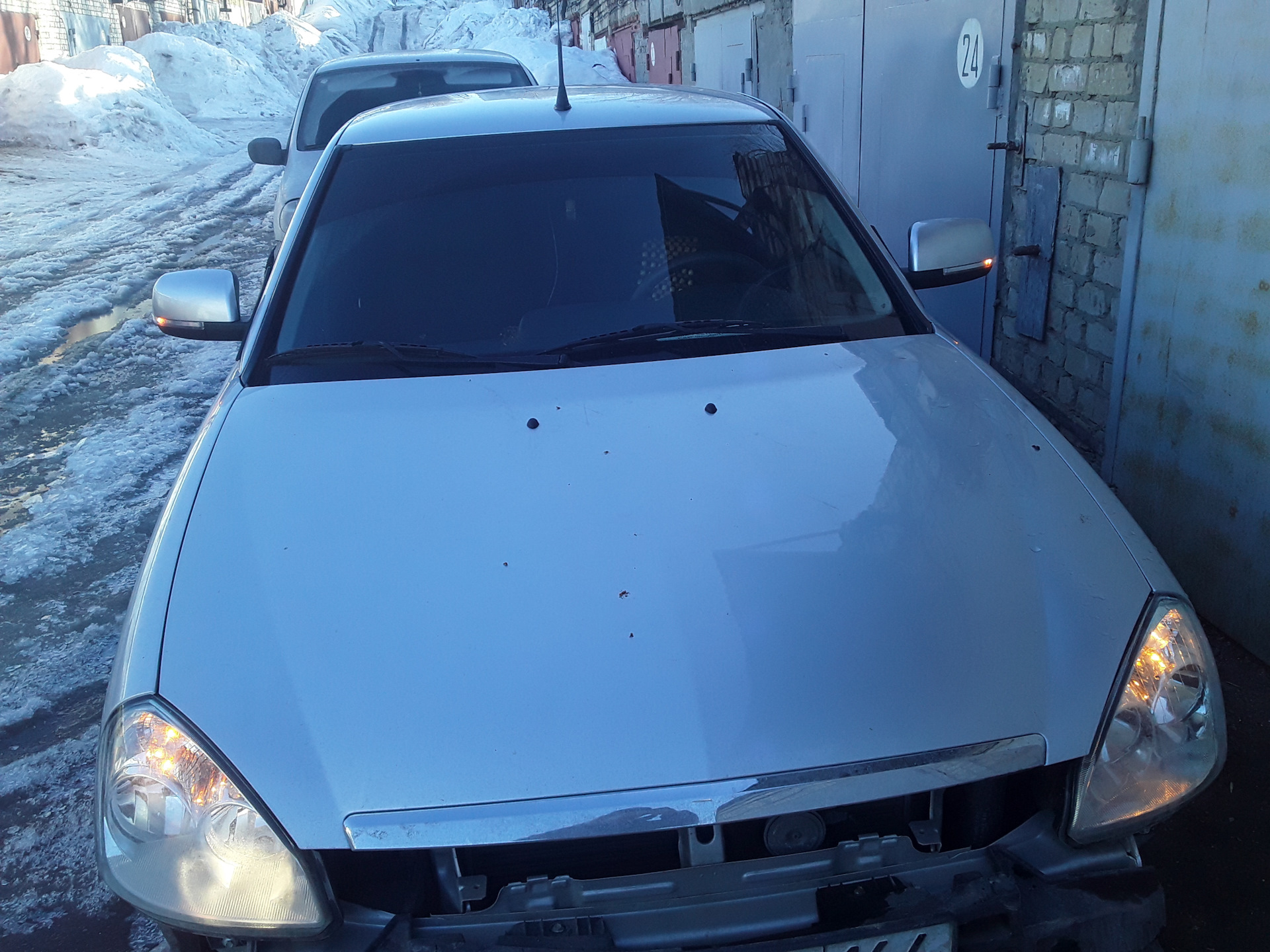 Зеркала с подогревом готовы — LADA Приора седан, 1,6 л., 2018 года ...