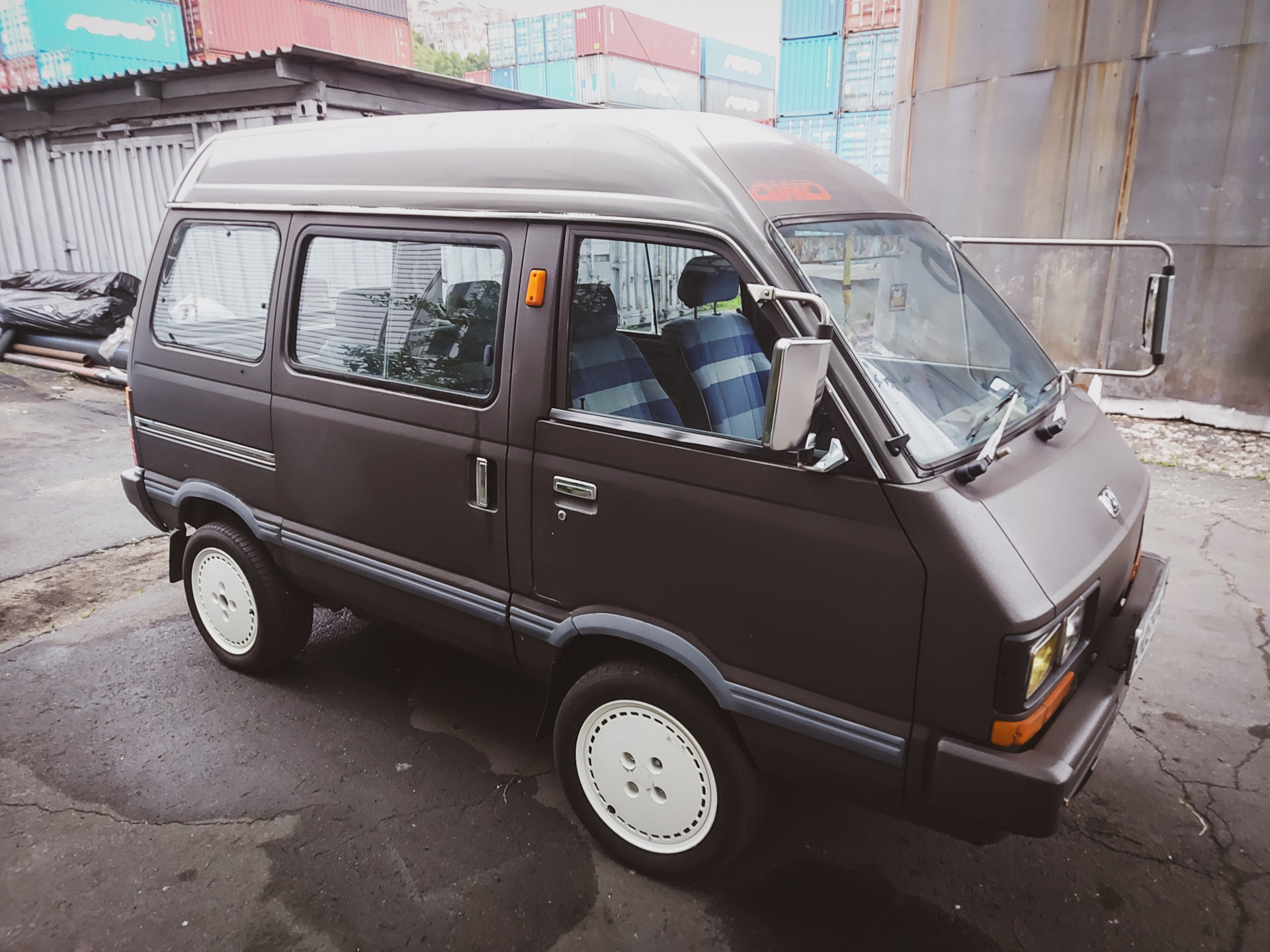 Эксперименты — Subaru Domingo, 1,2 л, 1986 года | колёсные диски | DRIVE2