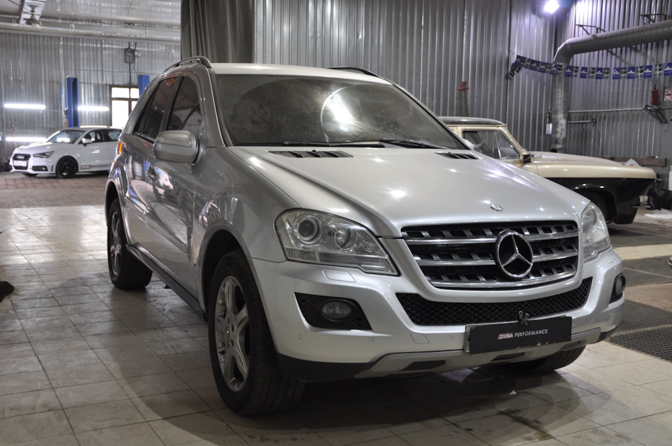 Mercedes-Benz ML320 CDI W164 (OM 642 LS DE 30 LA 224hp) Удаление EGR и ...