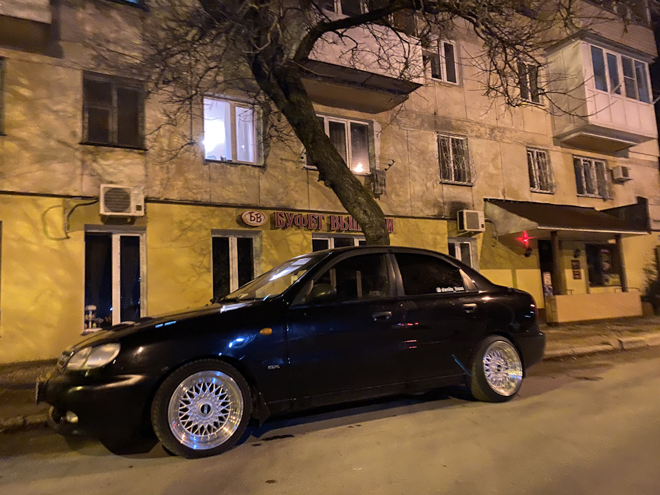 Занижение на ланос? Готово — Chevrolet Lanos, 1,5 л, 2009 года | своими ...
