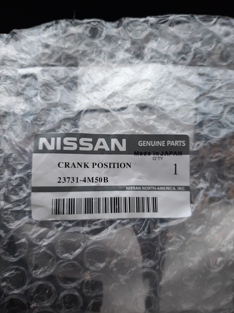 237314M50B Датчик положения NISSAN INFINITI | Запчасти на DRIVE2