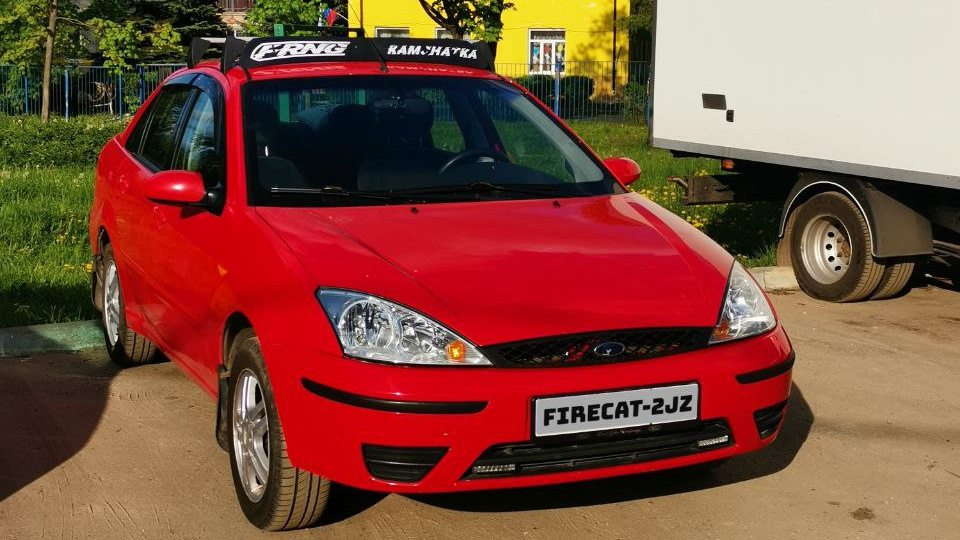 Ford Focus Sedan I 1.6 бензиновый 2005 | 1.6 "RED" на DRIVE2