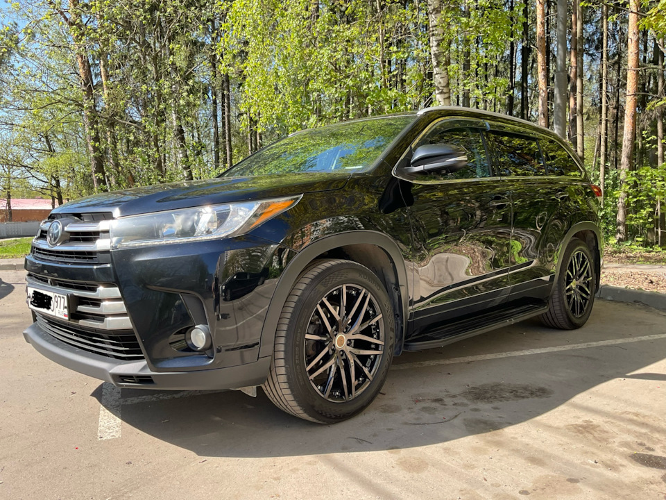 На 20-тых тапках. Наконец-то лето!) — Toyota Highlander (XU50), 3,5 л ...