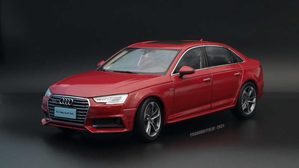 *Audi A4L B9, 2017 (1/18 FAW China) — Сообщество «Масштабные Модели» на DRIVE2