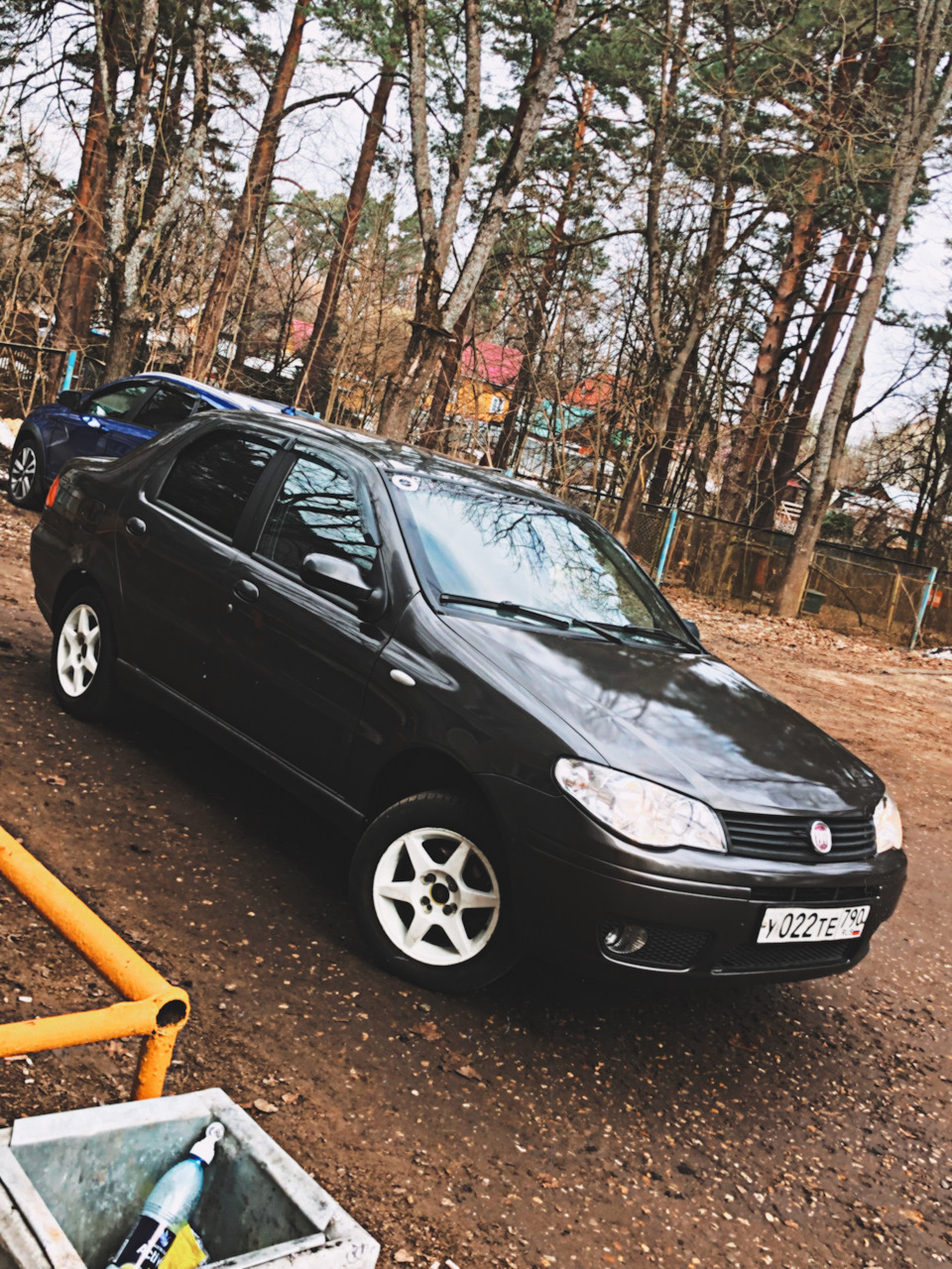 Литые диски на Фиат Альбеа — FIAT Albea, 1,4 л, 2008 года | колёсные ...