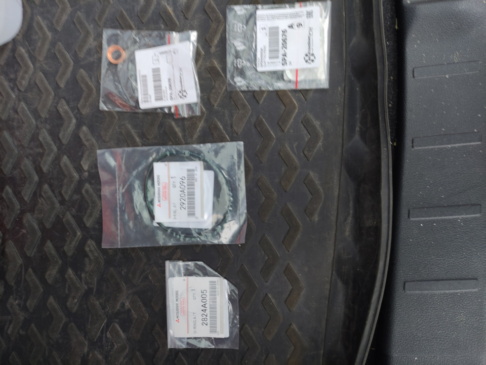 2824A005 Кольцо уплотнительное Mitsubishi | Запчасти на DRIVE2