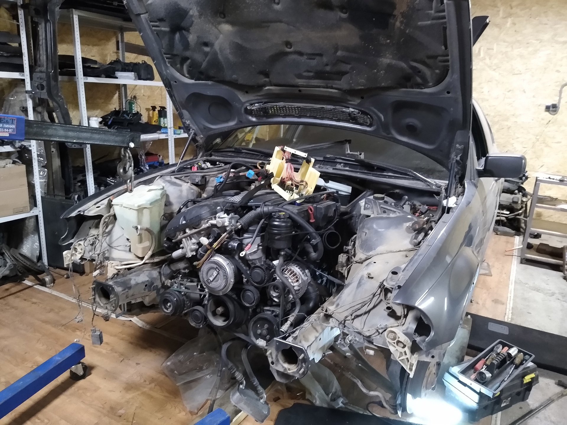 ReBuild эпизод 1. Мотор и вся трансмиссия. M43 -> M54 — BMW 3 series ...