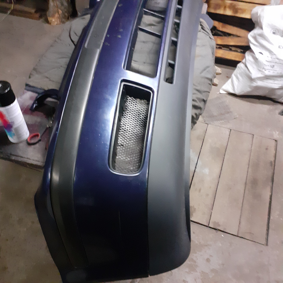 Новая губа на бампер! — Volkswagen Golf Mk4, 1,6 л, 1999 года ...