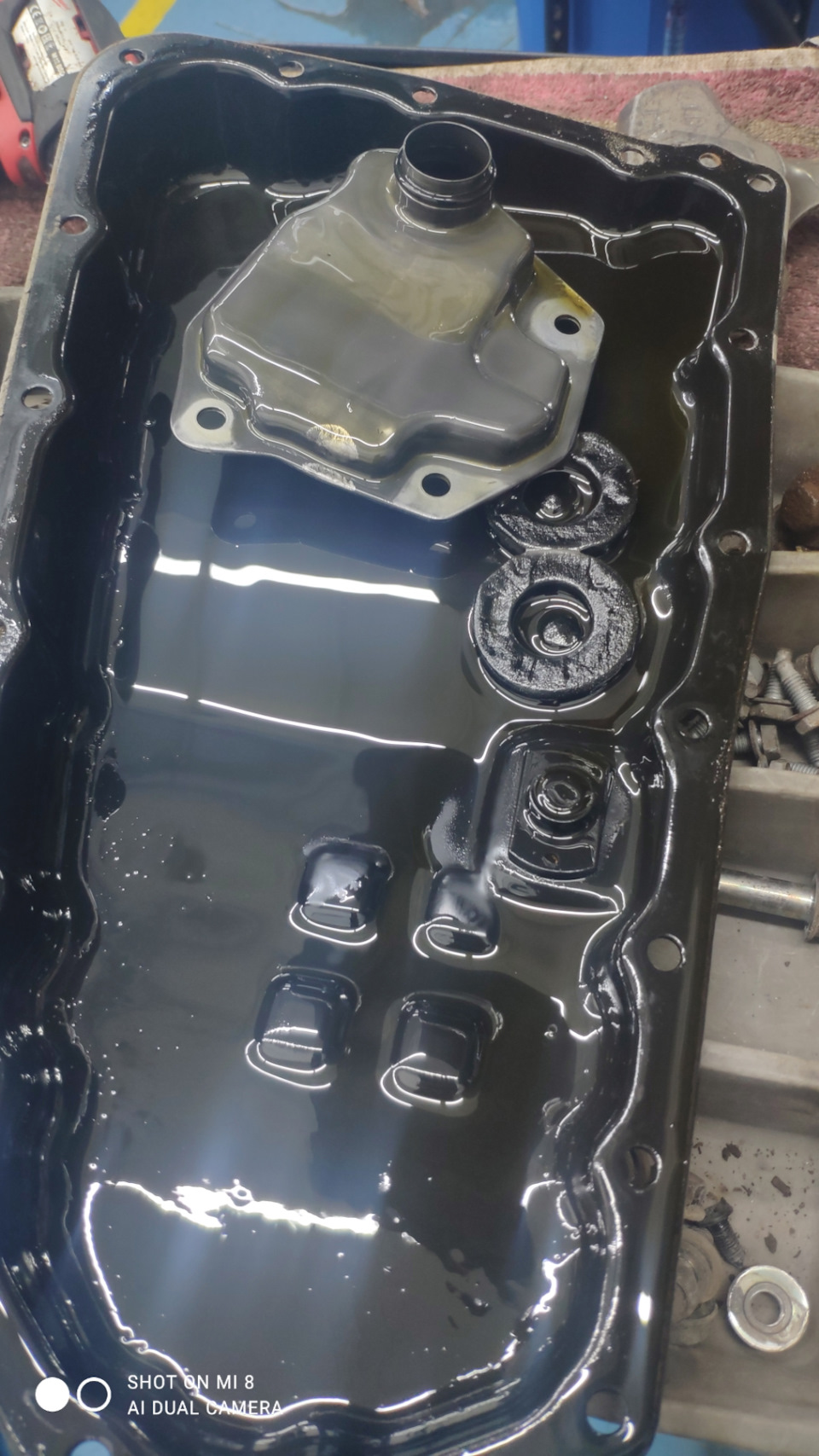 Замена масла Вариатор + ДВС — Nissan Qashqai (1G), 2 л, 2011 года ...