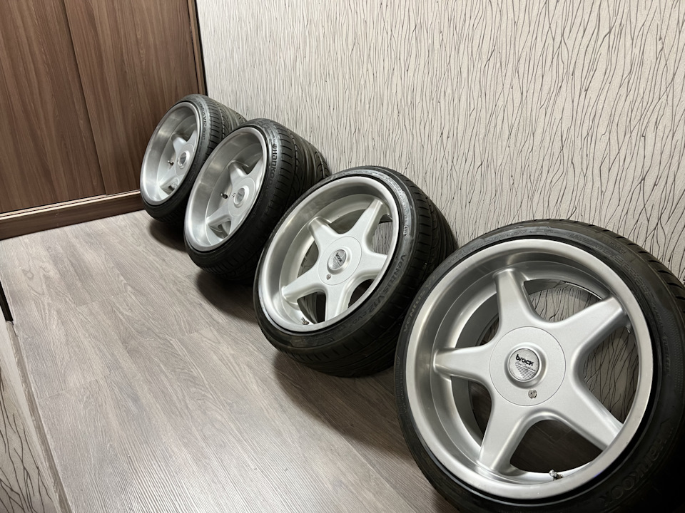 BROCK B1 R17 4x100 8.5/10J — BMW 3 series Convertible (E30), 1,8 л ...